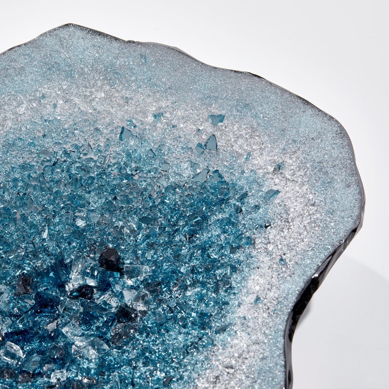 Celestine VII, an Aqua Crystal Inspired Sculptural Centrepiece by Wayne ...