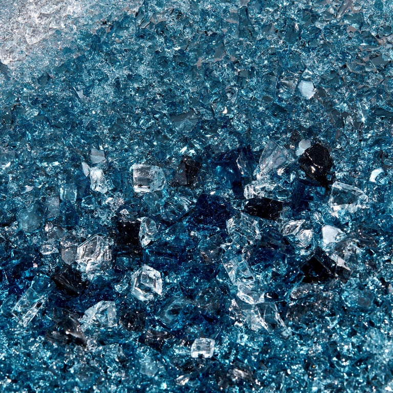 Celestine VII, an Aqua Crystal Inspired Sculptural Centrepiece by Wayne ...