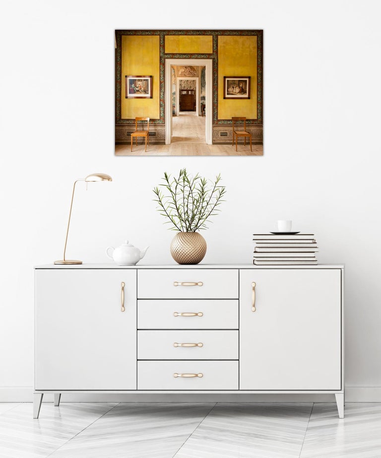 Celia Rogge - "Schloss Paretz in Yellow..." by Celia Rogge For Sale at ...