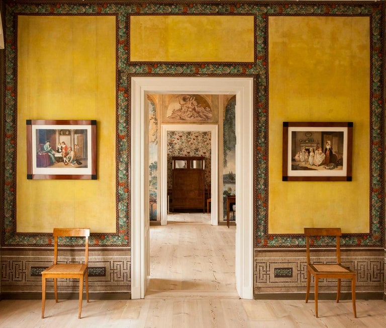 Celia Rogge - "Schloss Paretz in Yellow..." by Celia Rogge For Sale at ...