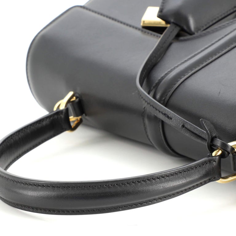Celine 16 Top Handle Bag Smooth Calfskin Medium at 1stDibs