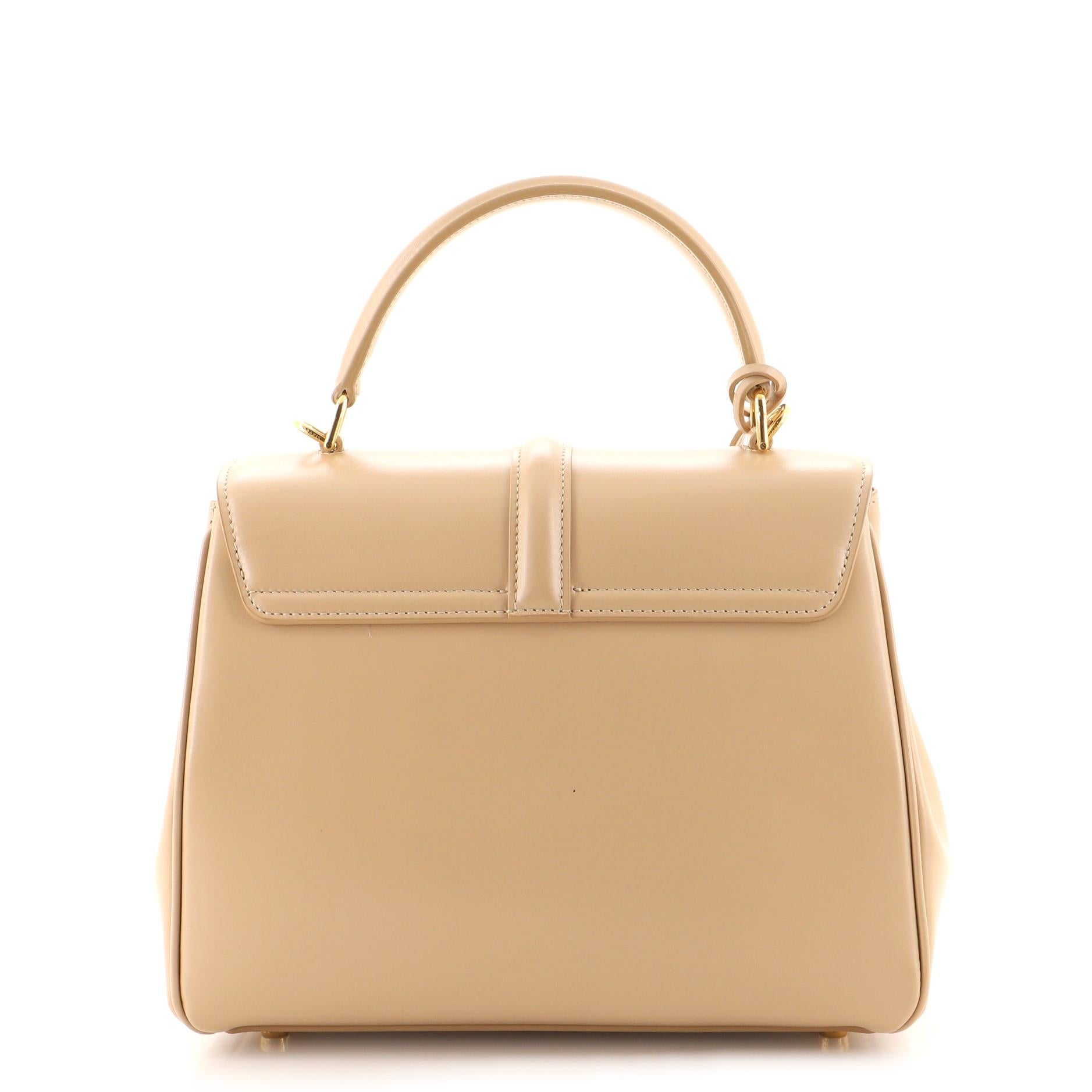 Celine 16 Top Handle Bag Smooth Calfskin Small at 1stDibs | celine top ...