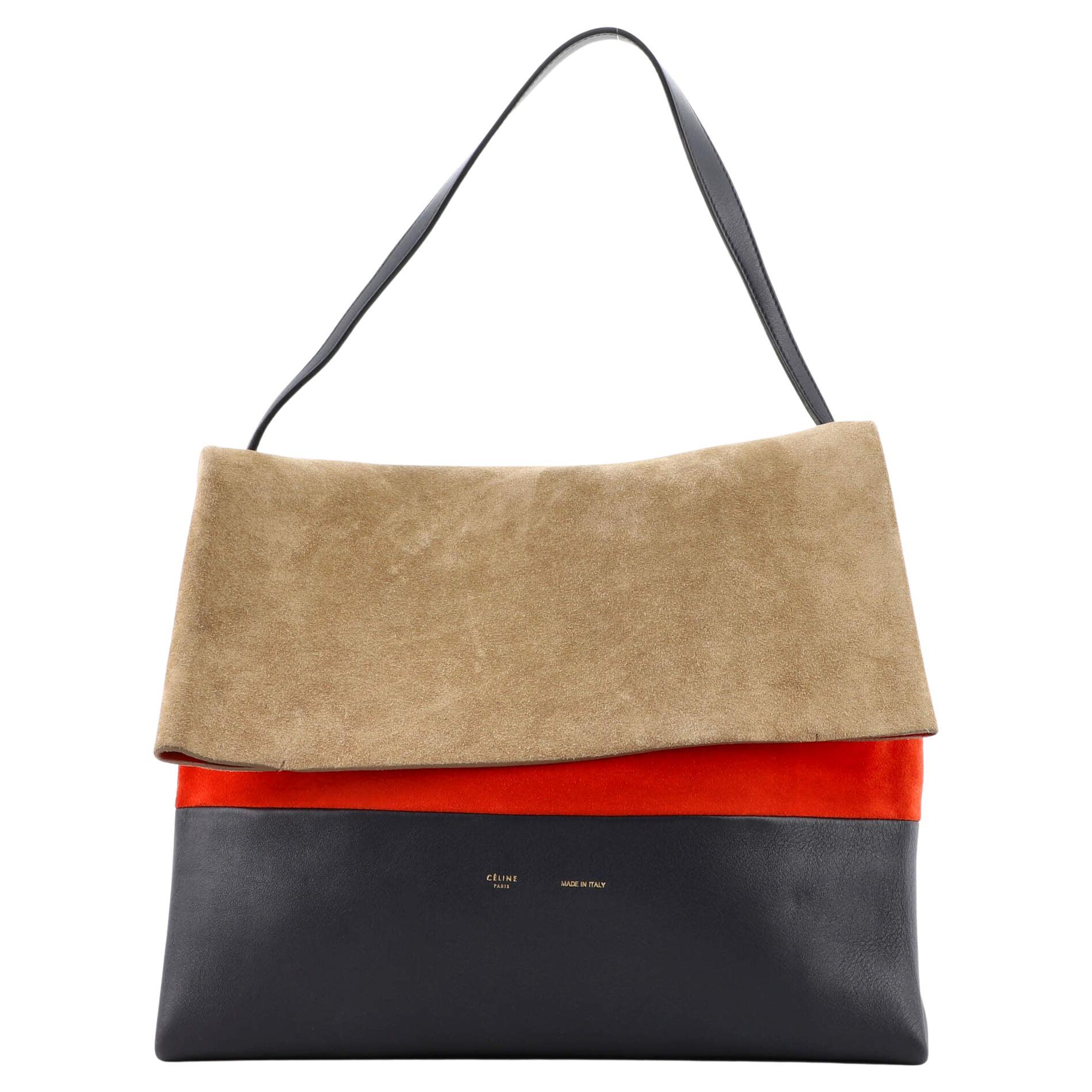 Celine All Soft Bag Suede For Sale at 1stDibs