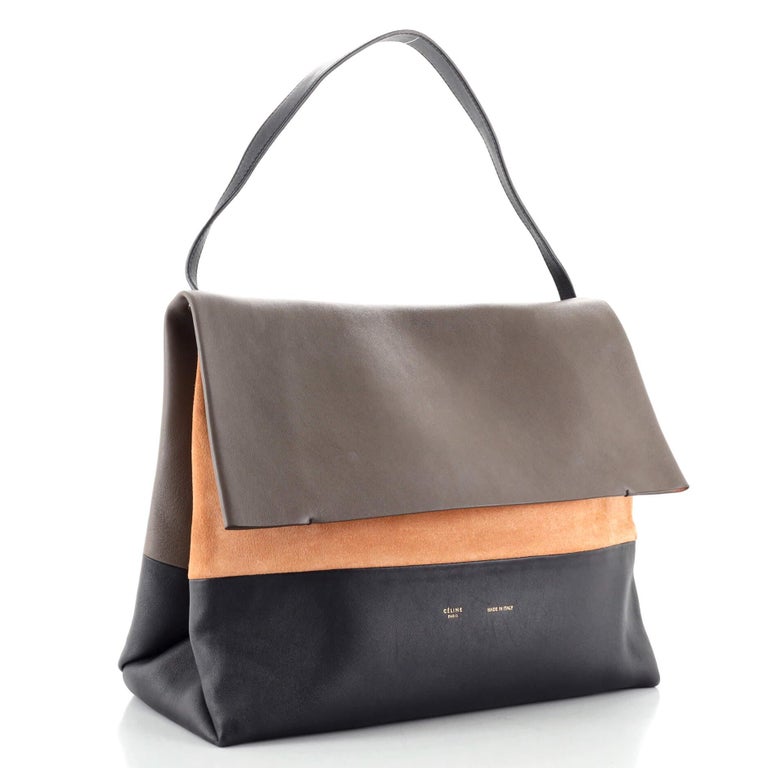 Celine All Soft Bag Suede with Leather at 1stDibs