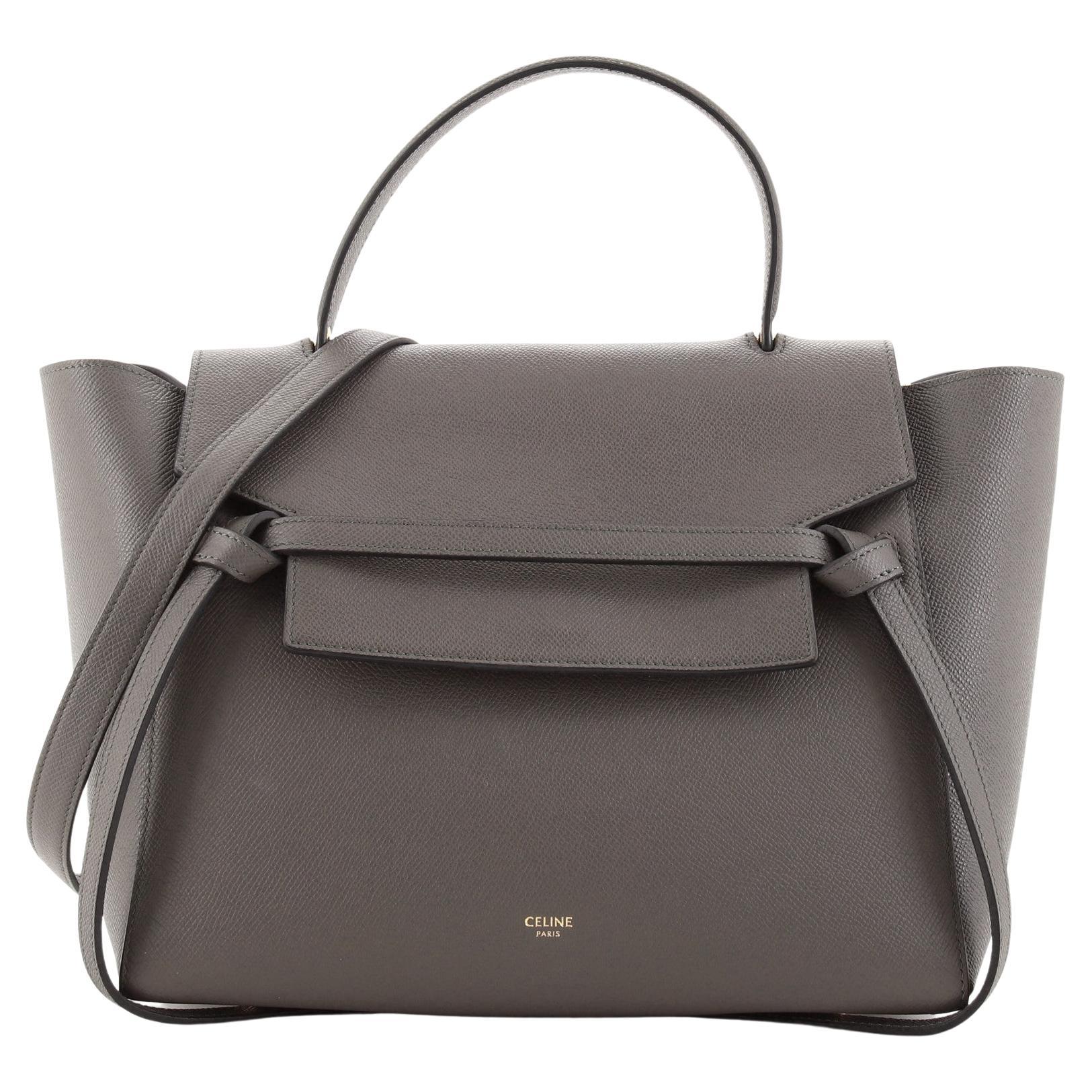 Celine Trapeze Handbag Python Medium at 1stDibs