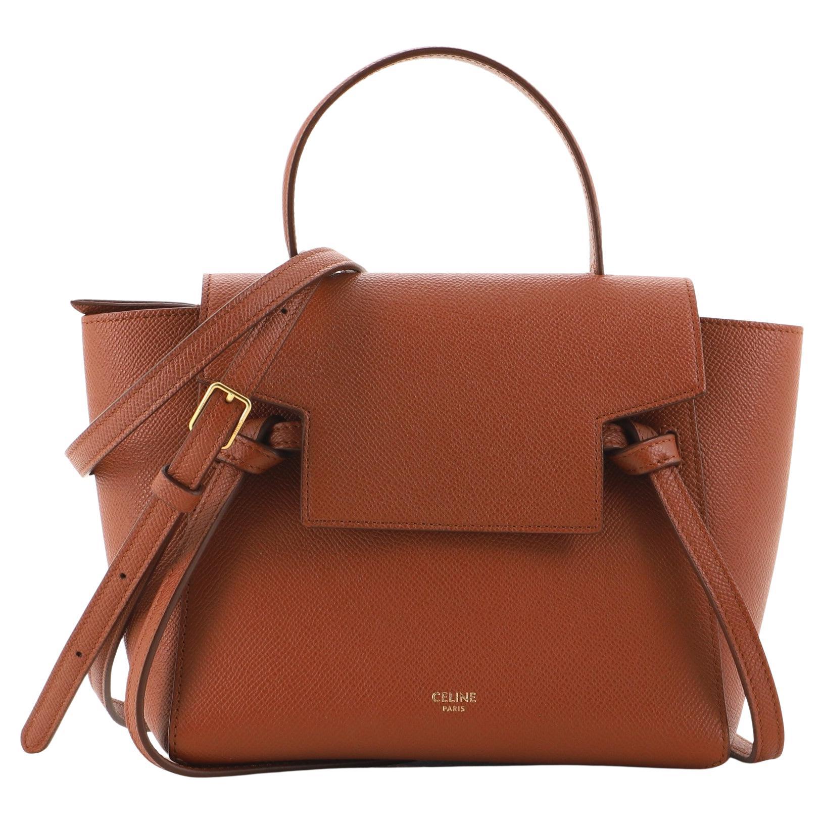Celine Bowling Bag Leather Large at 1stDibs