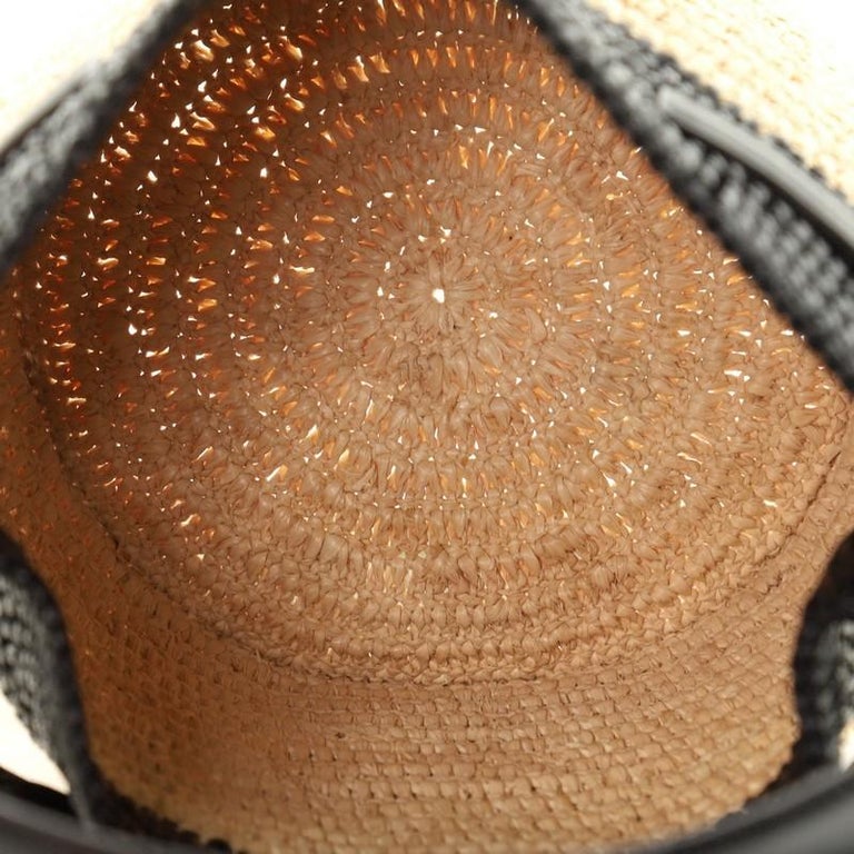 Celine Big Bag Bucket Woven Raffia Nano at 1stDibs | celine raffia big ...