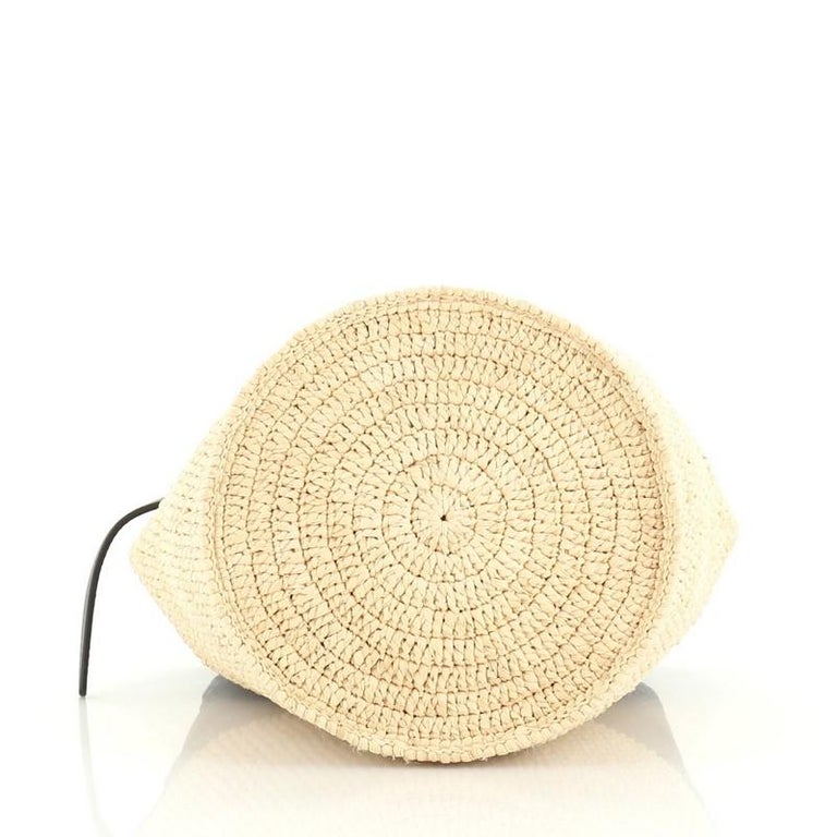 Celine Big Bag Bucket Woven Raffia Nano at 1stDibs | celine raffia big ...