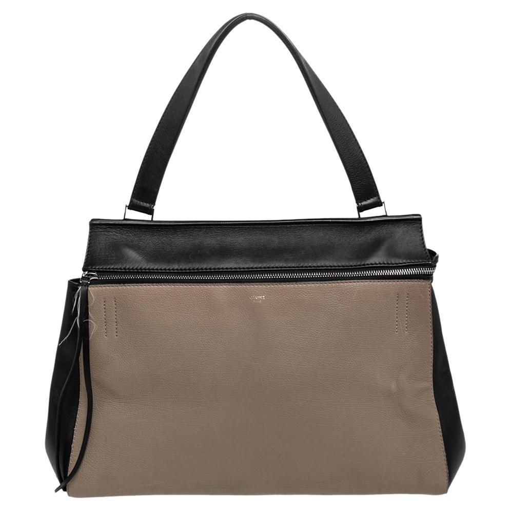 Celine Edge Bag Leather Medium at 1stDibs