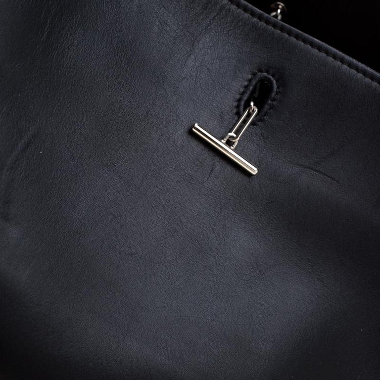 Celine Black Leather Shoulder Bag at 1stDibs | celine bag, celine handbags