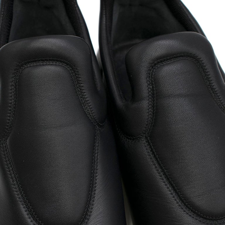 Celine Black Leather Slip On Sneakers 39 at 1stDibs | celine slip on ...