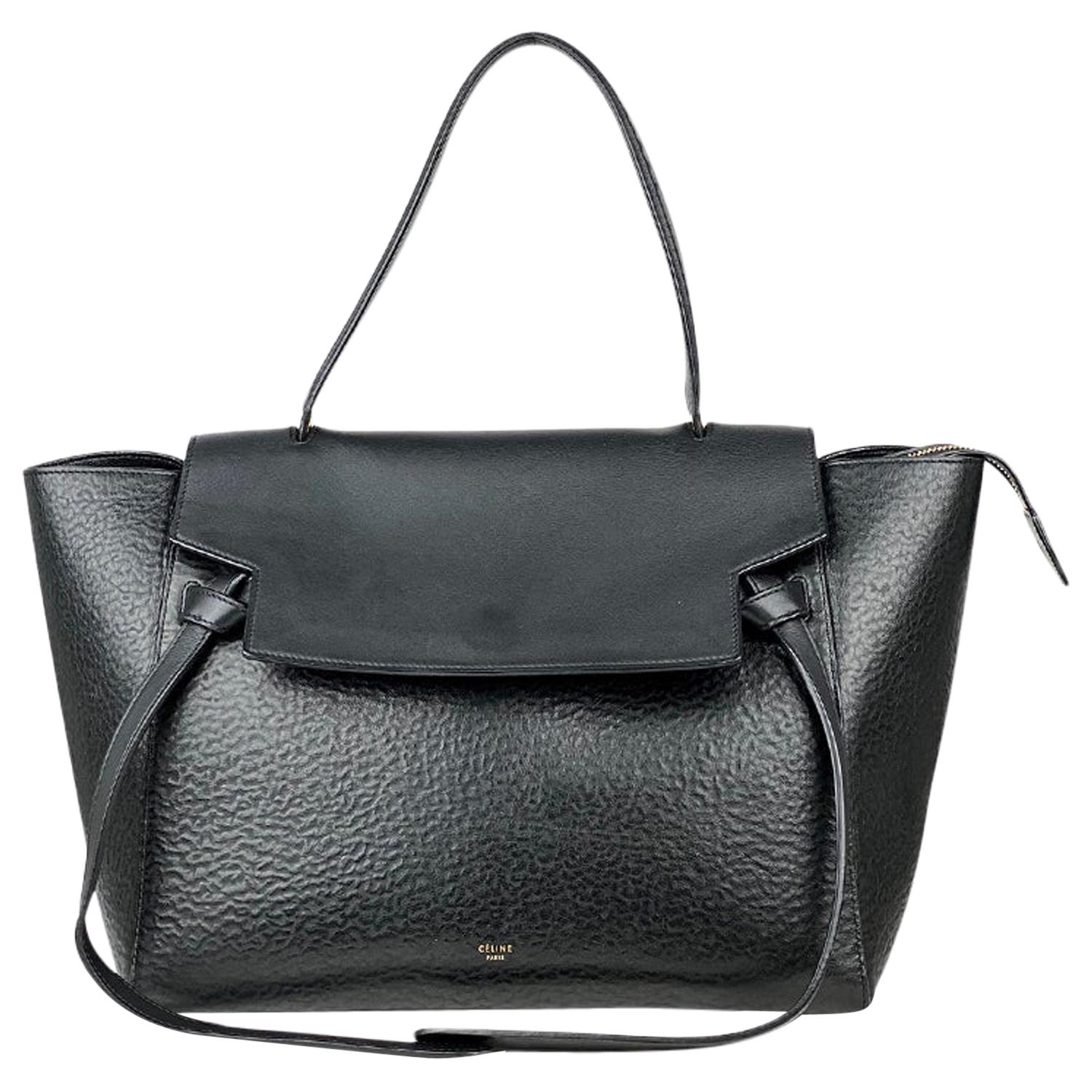 Céline Black Small Belt Bag For Sale at 1stDibs | celine bag