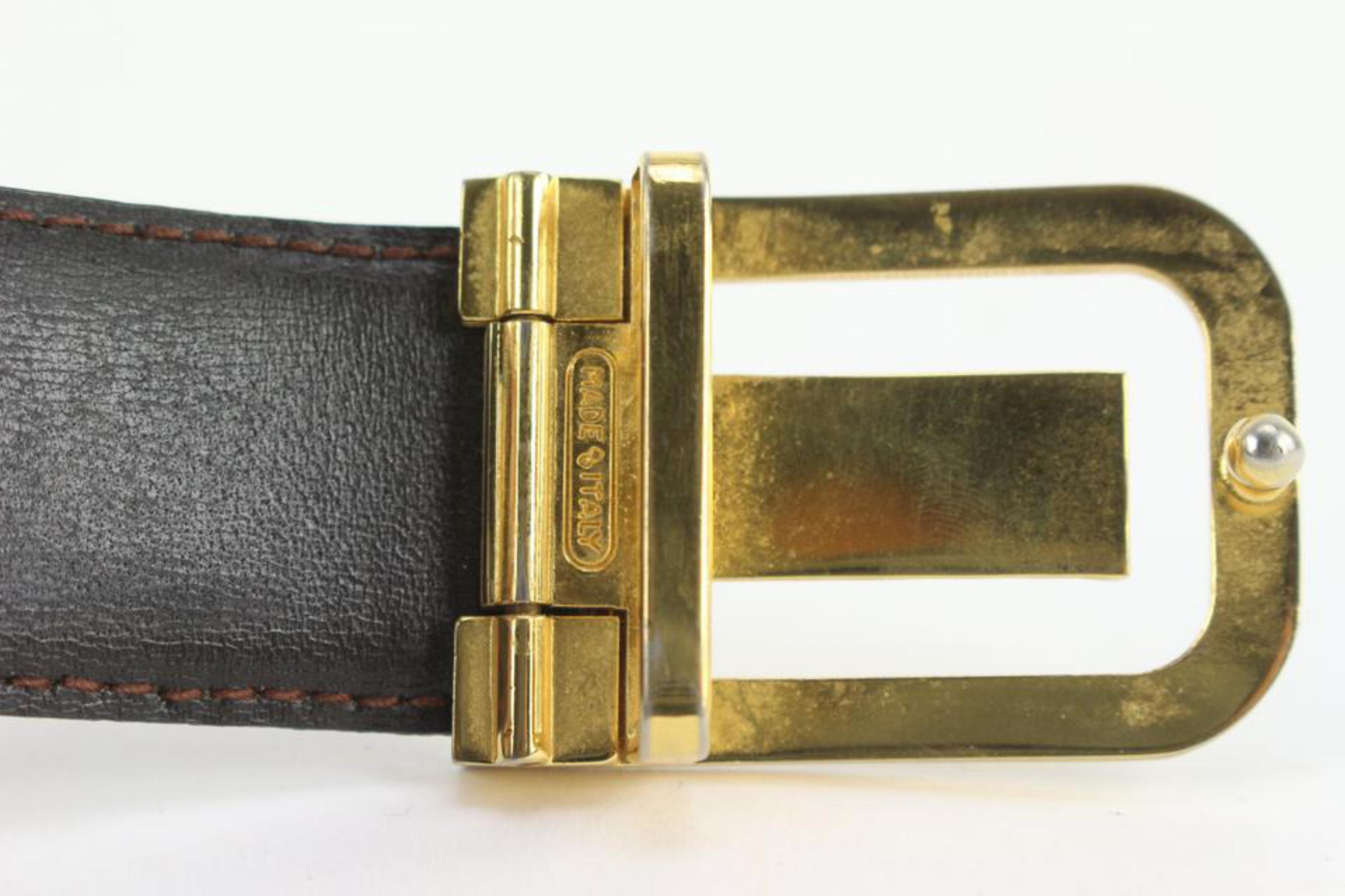 Céline Black x Gold Logo Belt 128cel42 at 1stDibs | celine logo belt ...