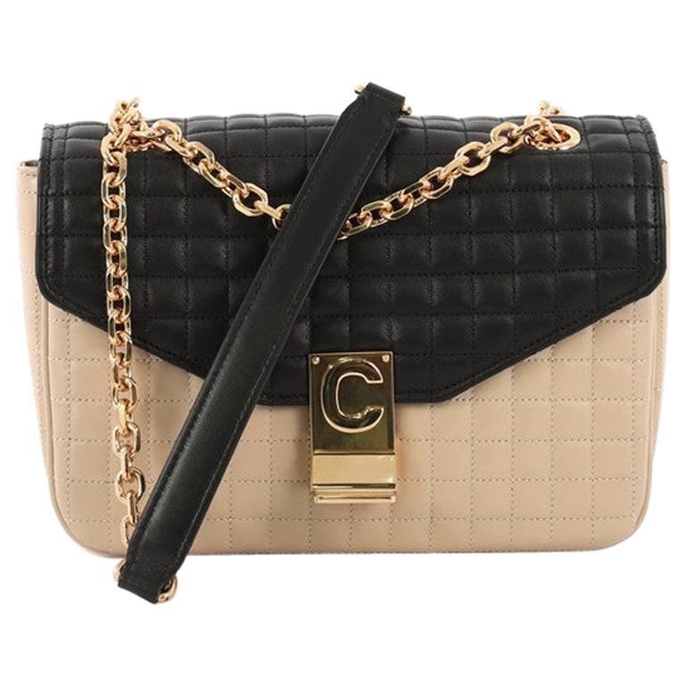 Celine C Bag Leather Medium at 1stDibs | celine quilted bag, celine c ...