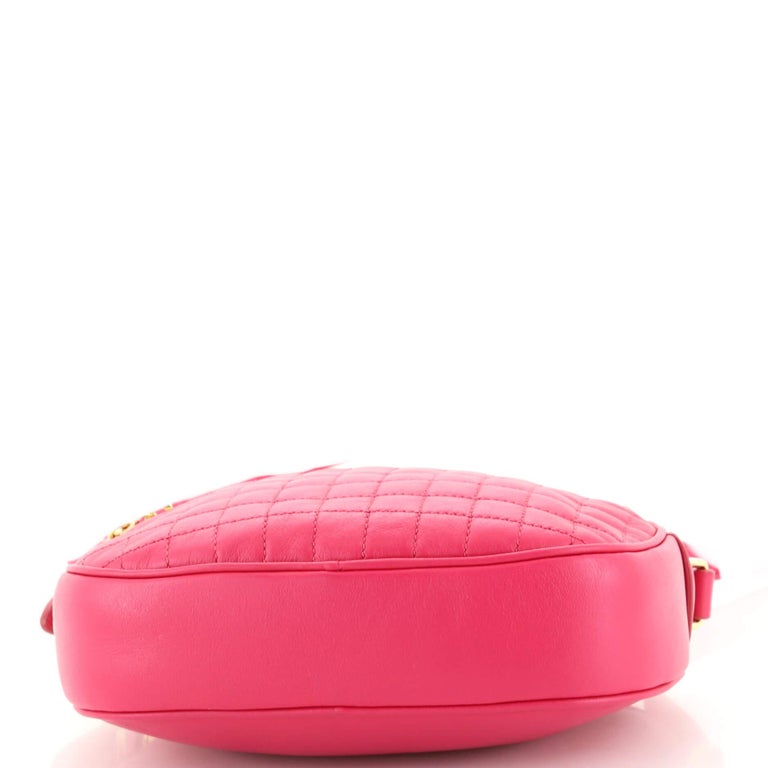 Celine C Charm Camera Bag Quilted Leather Small For Sale at 1stDibs