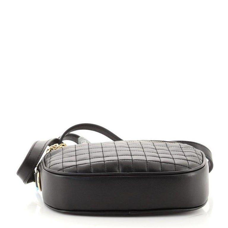 Celine C Charm Camera Bag Quilted Leather Small at 1stDibs