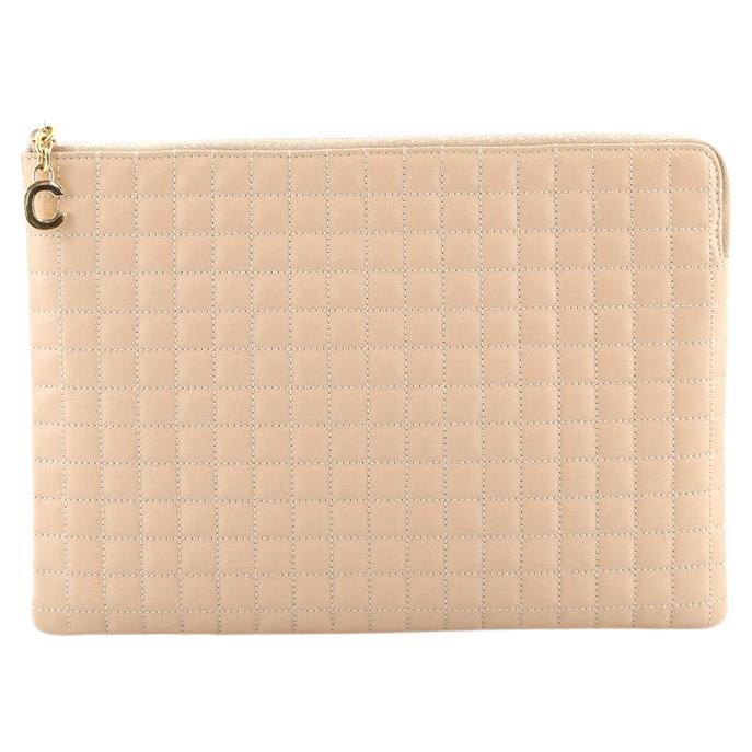 Celine Pocket Envelope Wallet on Chain Leather Large at 1stDibs ...
