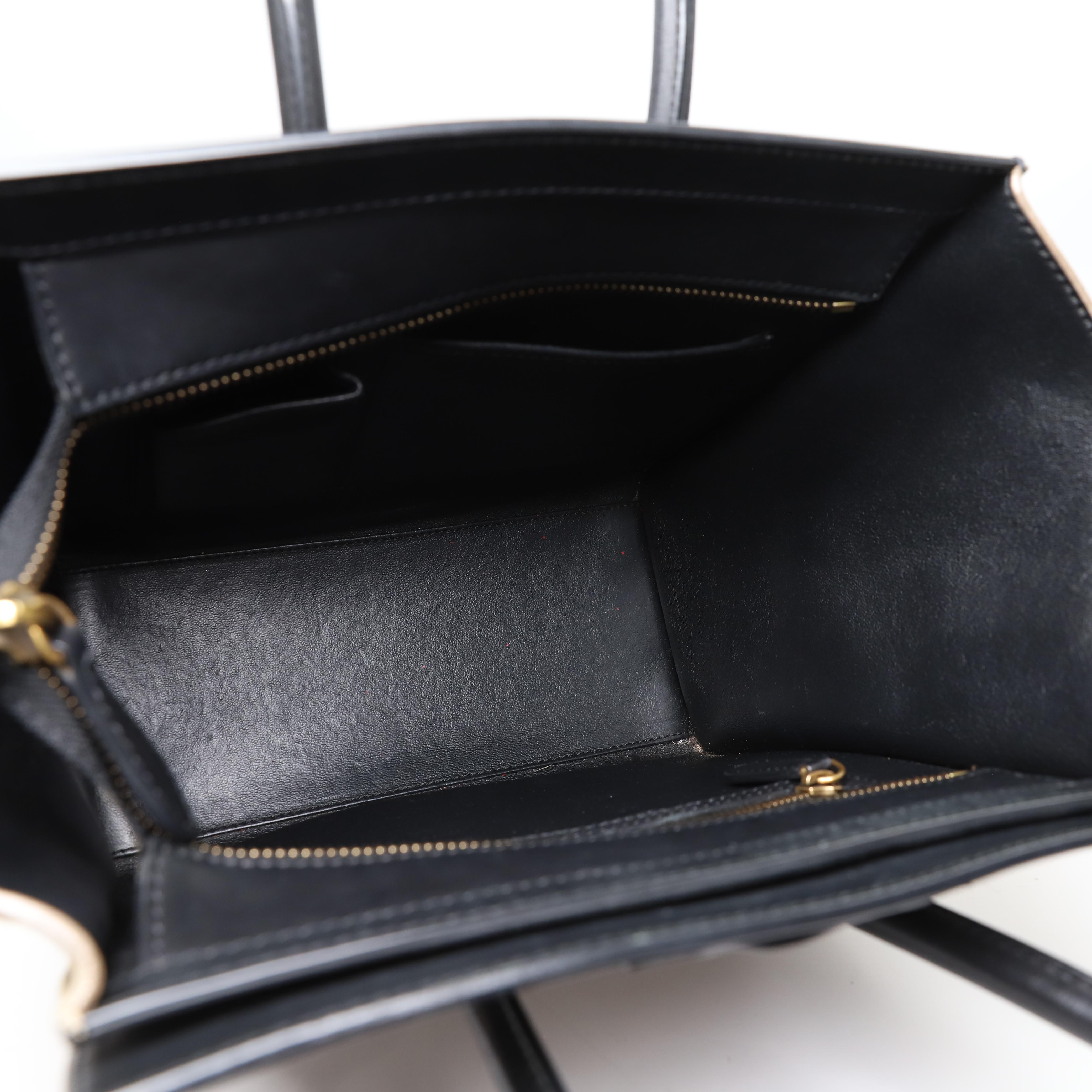 CELINE Canvas Micro Tri-Color Luggage For Sale at 1stDibs