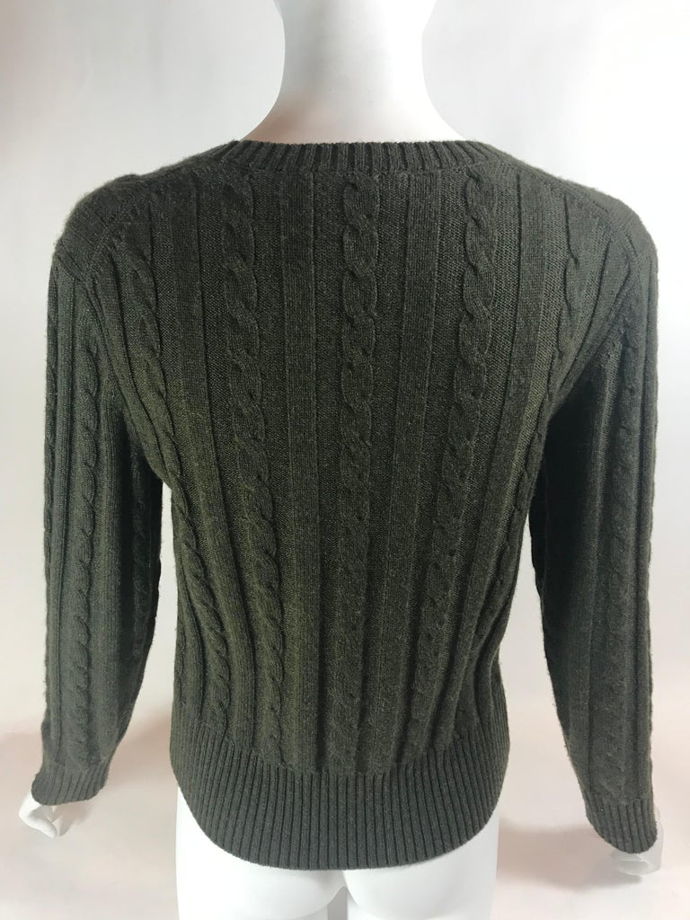 Celine Cashmere Knit Sweater For Sale at 1stDibs