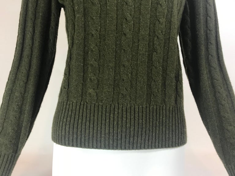 Celine Cashmere Knit Sweater For Sale at 1stDibs