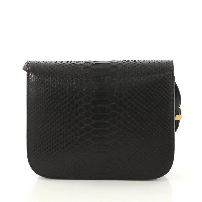 Celine Classic Box Bag Python Medium at 1stDibs | celine classic medium ...