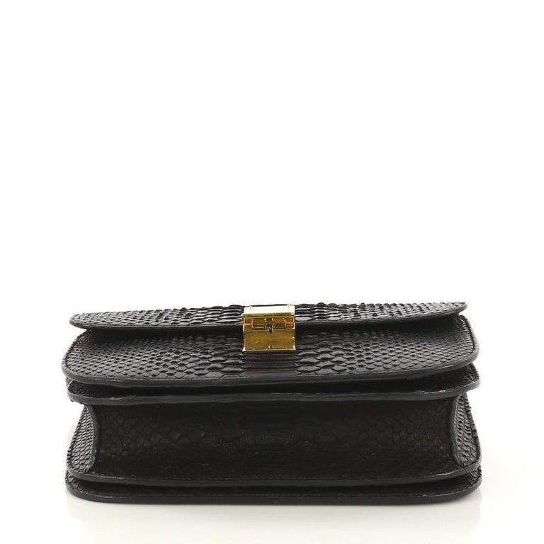 Celine Classic Box Bag Python Medium at 1stDibs | celine classic medium ...