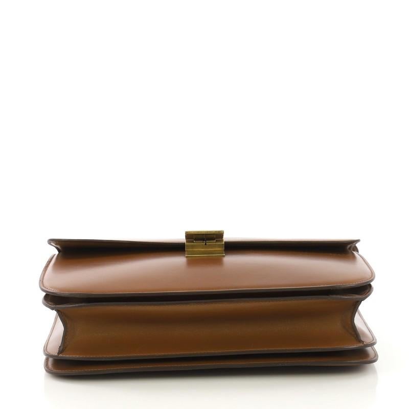 Celine Classic Box Bag Smooth Leather Large at 1stDibs | celine box bag ...