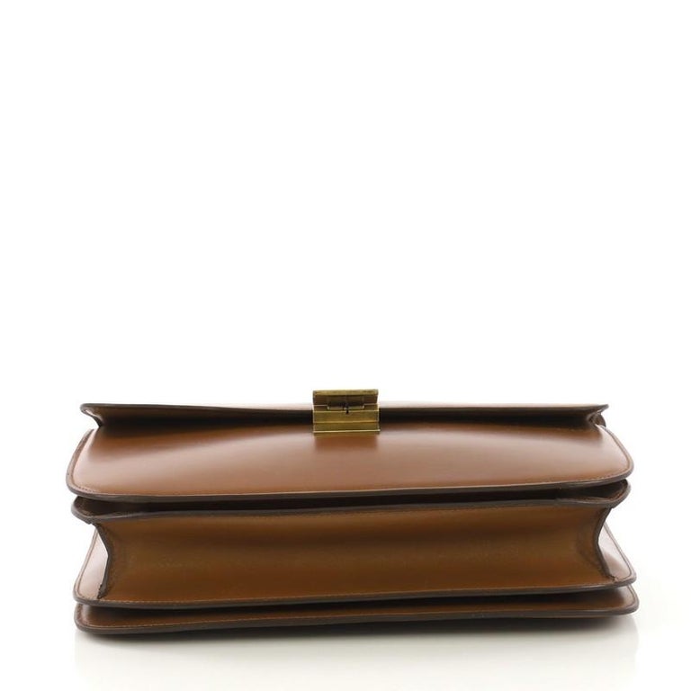 Celine Classic Box Bag Smooth Leather Large at 1stDibs