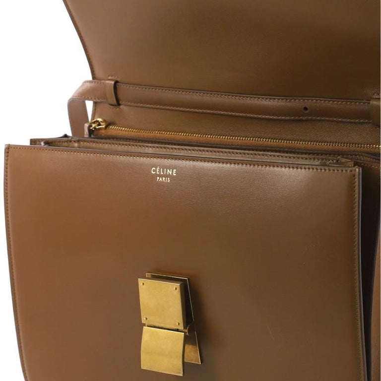 Celine Classic Box Bag Smooth Leather Large at 1stDibs