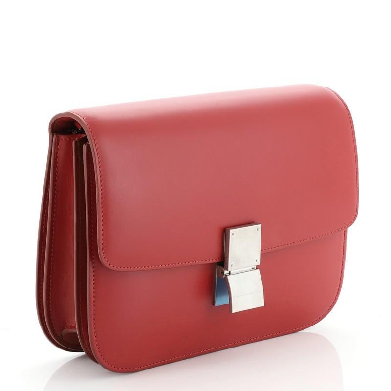 Celine Classic Box Bag Smooth Leather Medium at 1stDibs