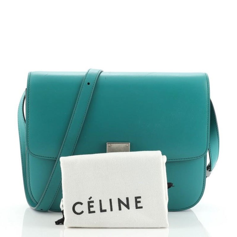 Celine Classic Box Bag Smooth Leather Medium at 1stDibs