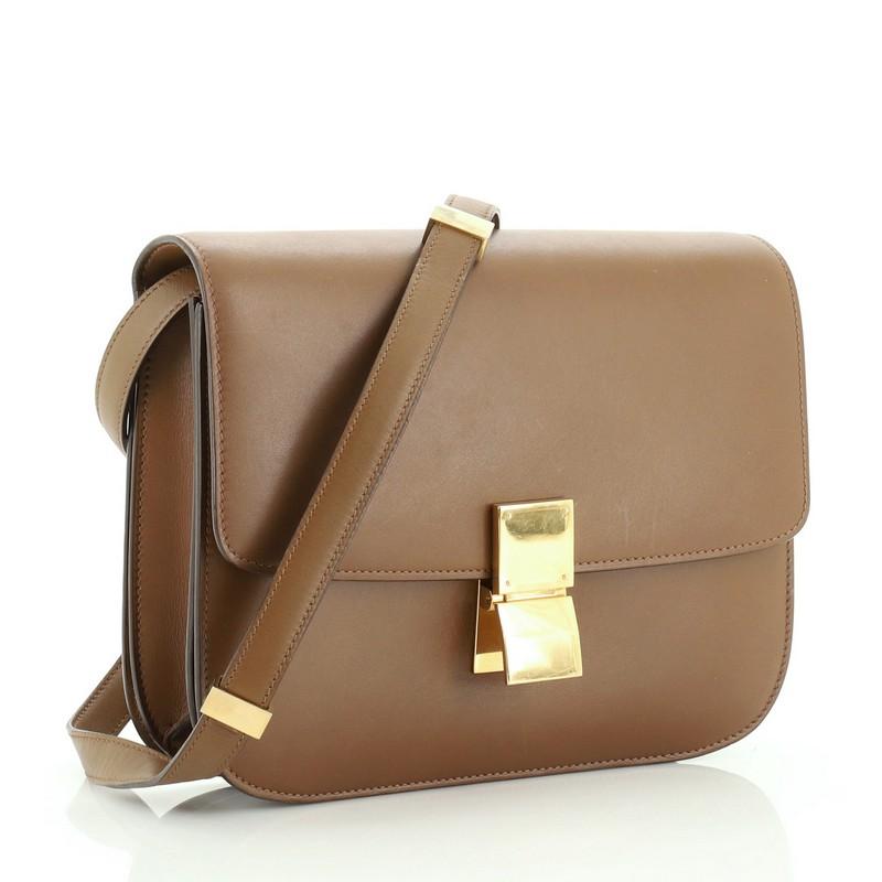 Celine Classic Box Bag Smooth Leather Medium at 1stDibs