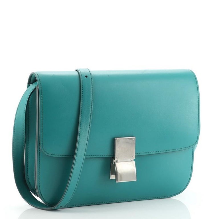 Celine Classic Box Bag Smooth Leather Medium at 1stDibs