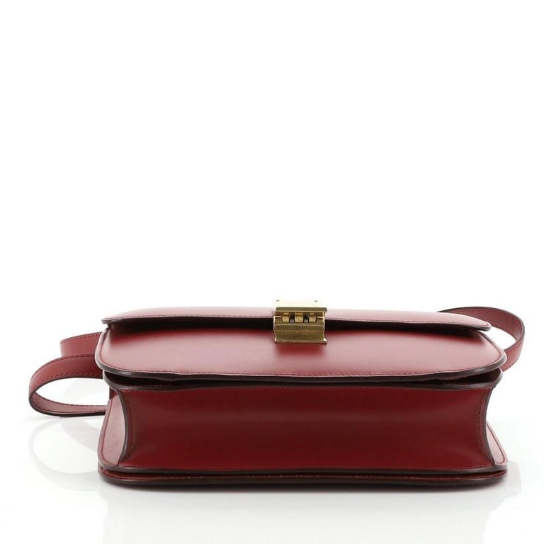 Celine Classic Box Bag Smooth Leather Medium at 1stDibs
