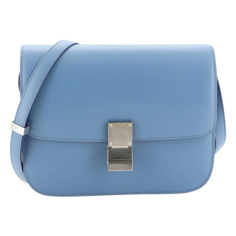 Celine Classic Box Bag Smooth Leather Medium at 1stDibs | celine tab ...