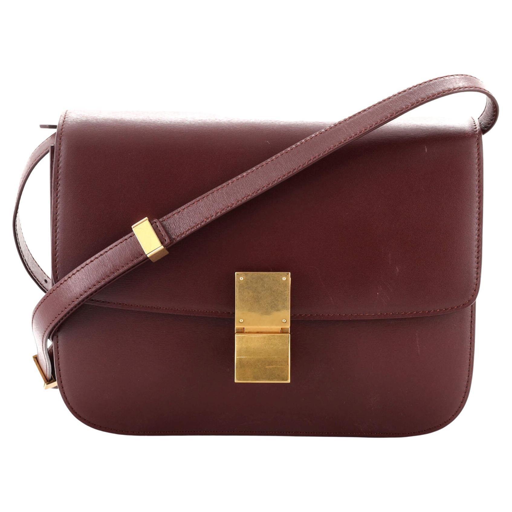 Celine Classic Box Bag Smooth Leather Large at 1stDibs