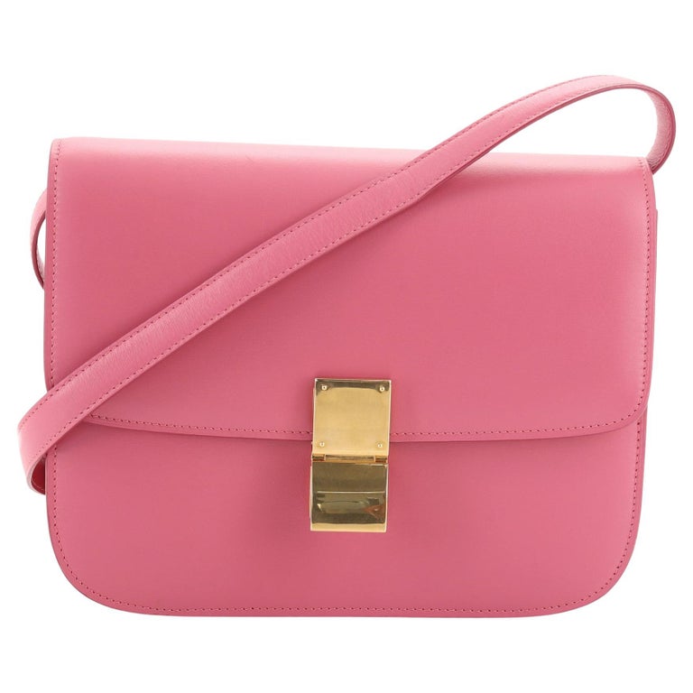 Celine Classic Box Bag Smooth Leather Medium at 1stDibs