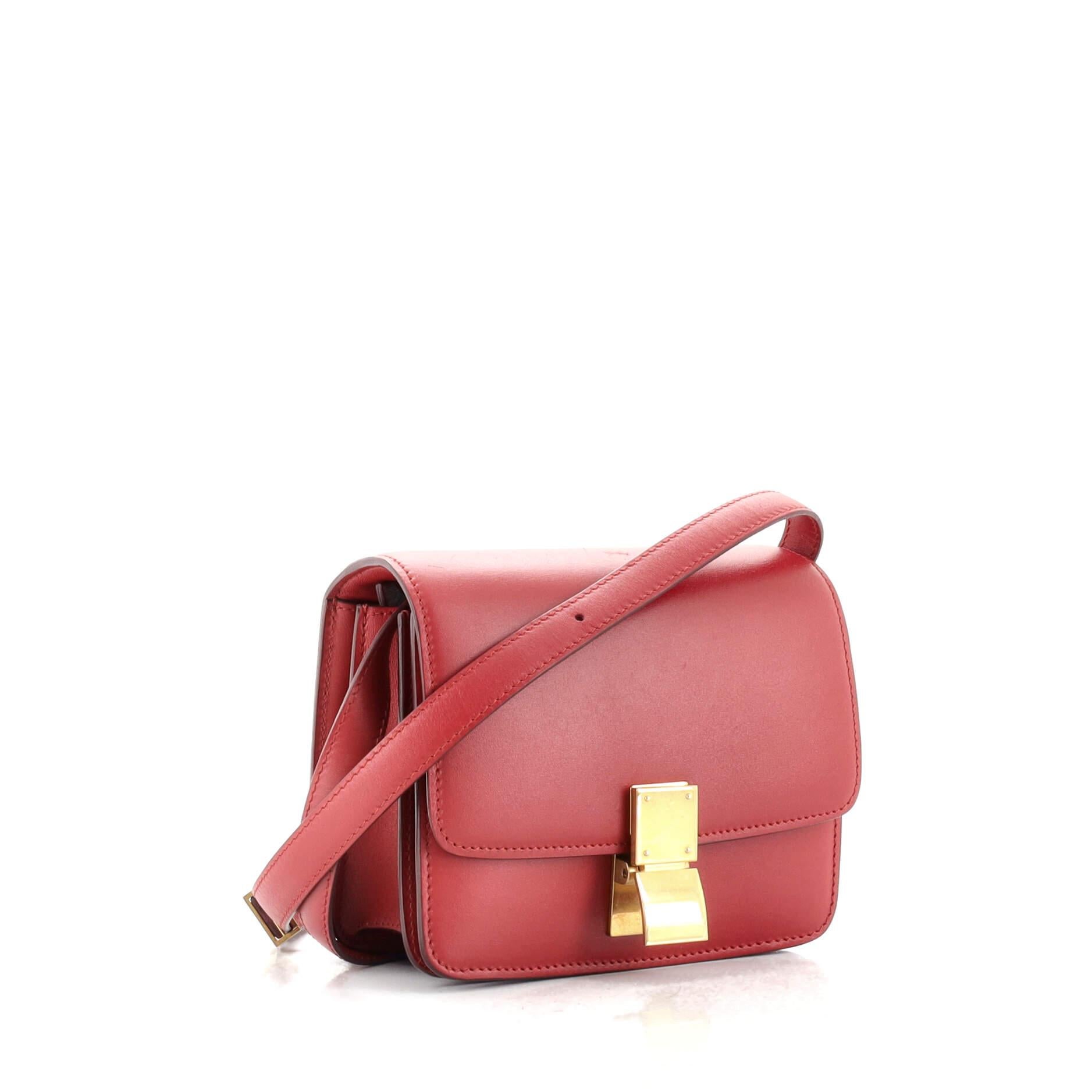 Celine Classic Box Bag Smooth Leather Small at 1stDibs