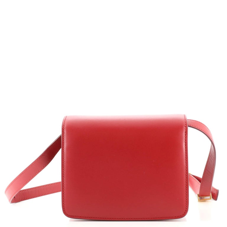 Celine Classic Box Bag Smooth Leather Small For Sale at 1stDibs