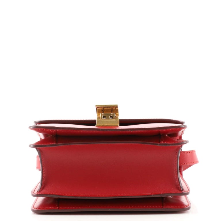 Celine Classic Box Bag Smooth Leather Small For Sale at 1stDibs