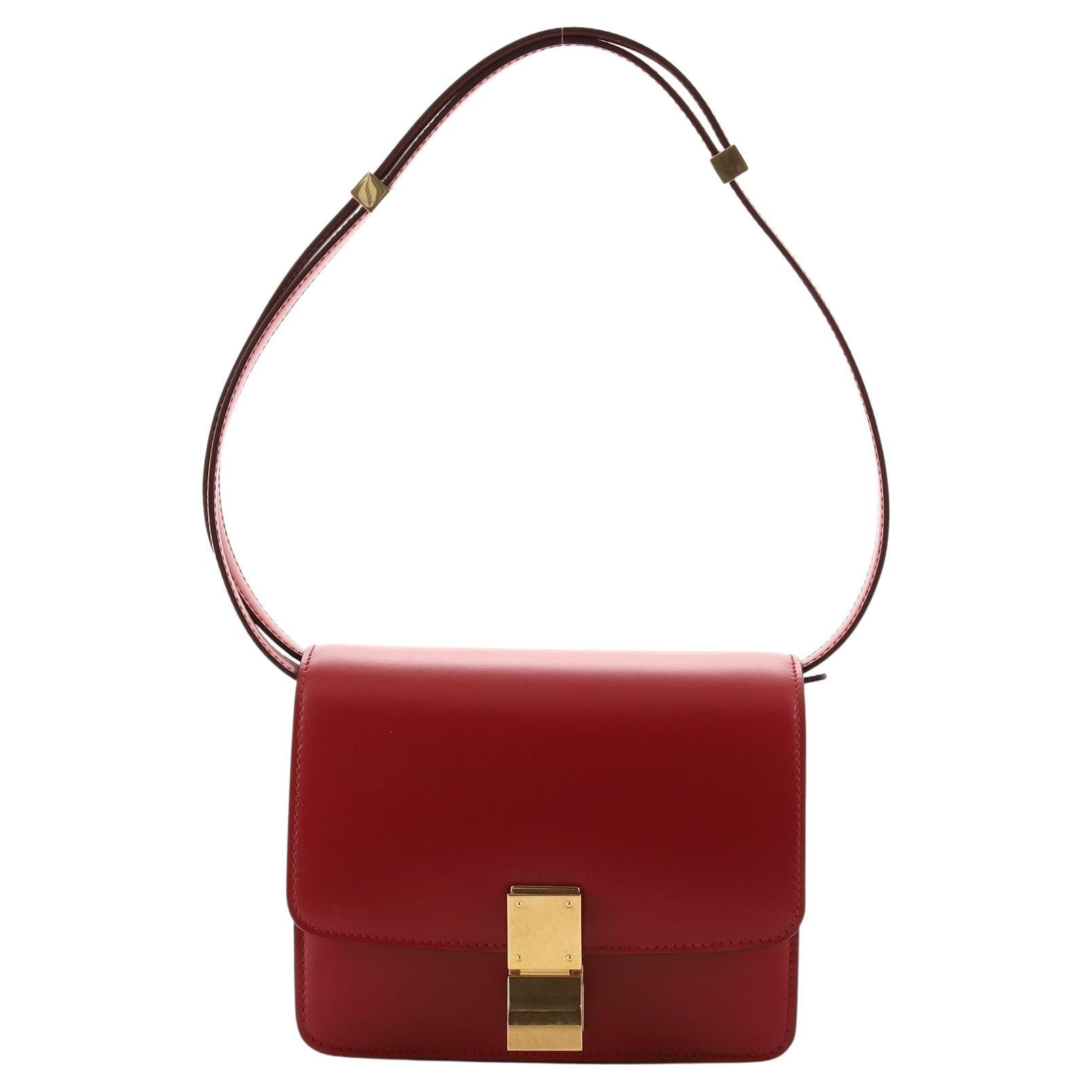 Celine Classic Box Bag Smooth Leather Small at 1stDibs | celine box bag ...