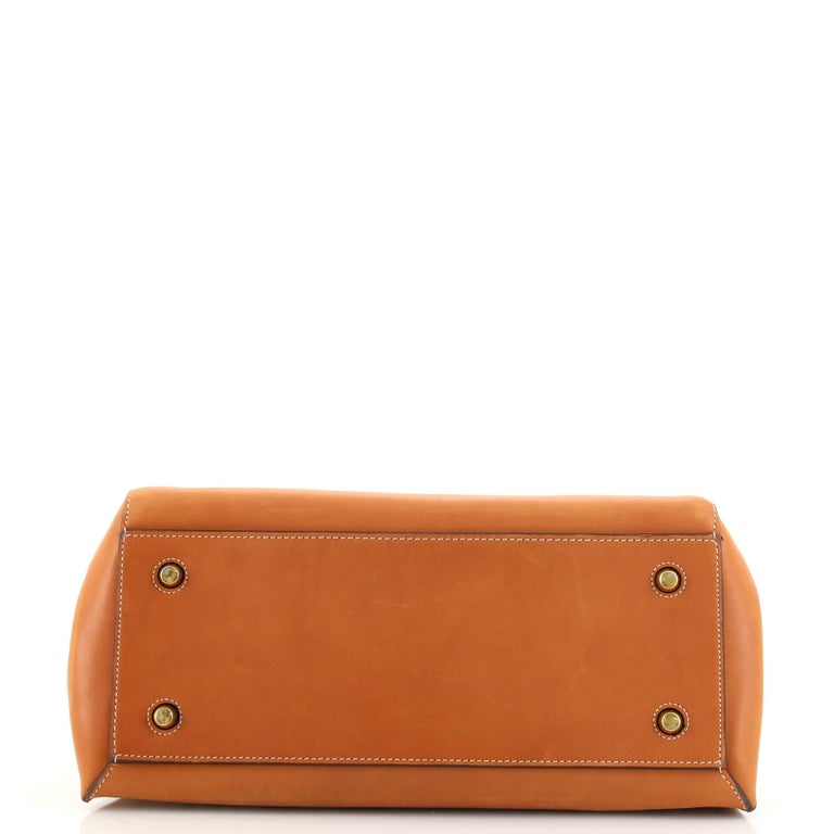 Celine Edge Bag Leather Medium at 1stDibs