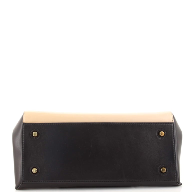 Celine Edge Bag Leather Medium at 1stDibs