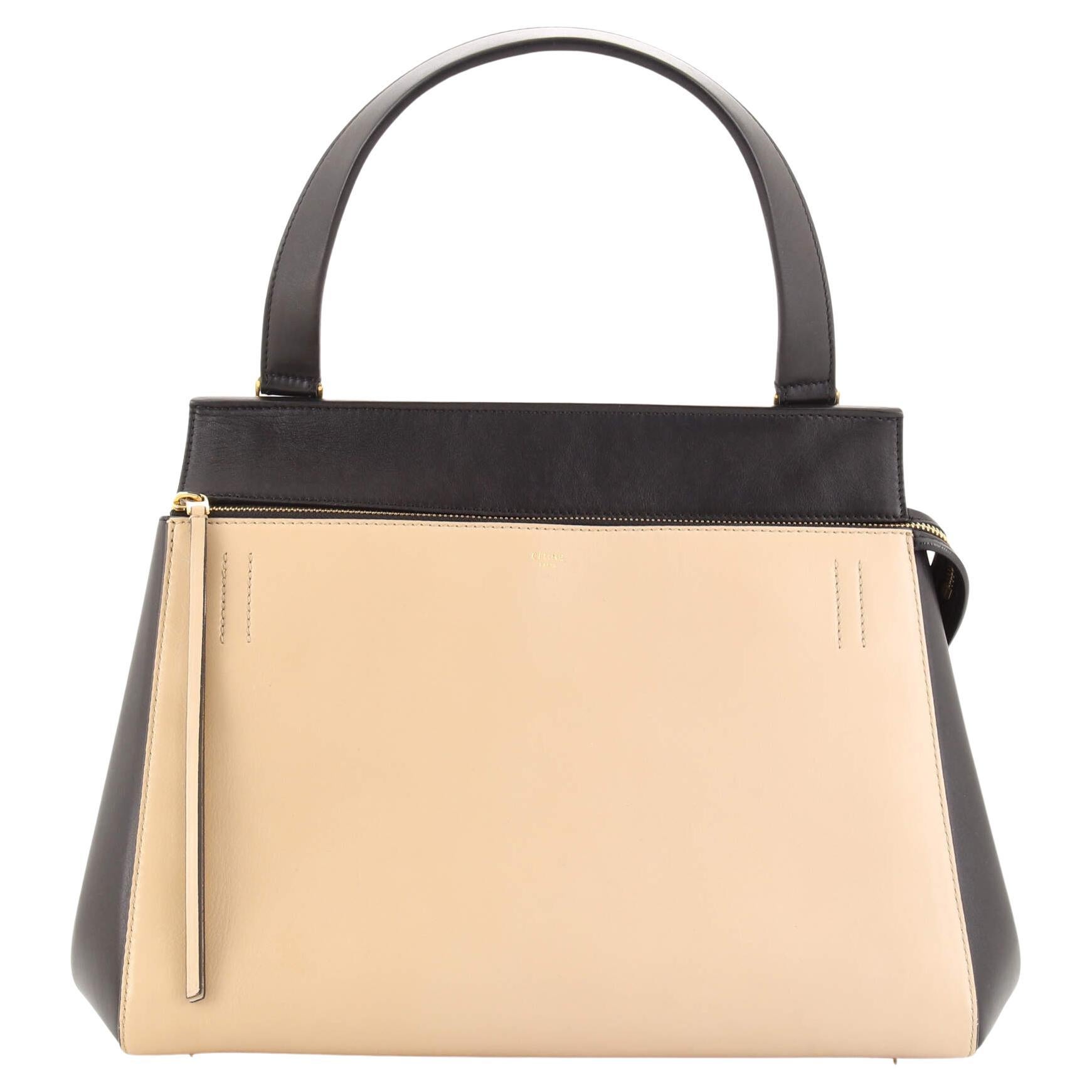 Celine Edge Bag Leather Medium at 1stDibs