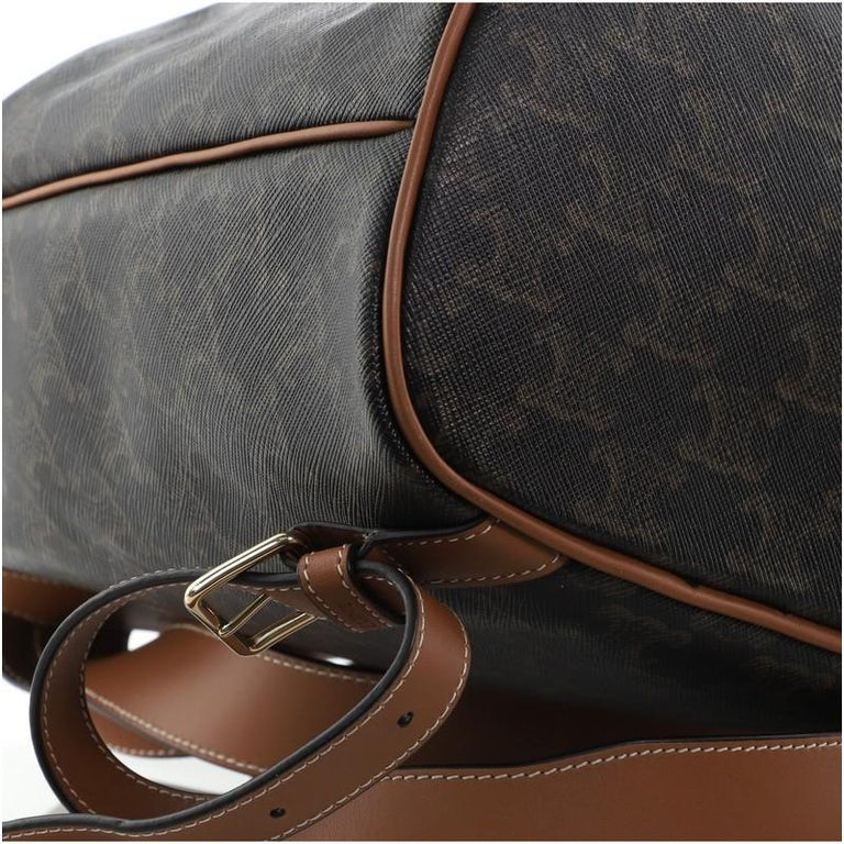 Celine Folco Backpack Triomphe Coated Canvas at 1stDibs