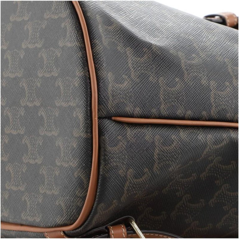 Celine Folco Backpack Triomphe Coated Canvas at 1stDibs