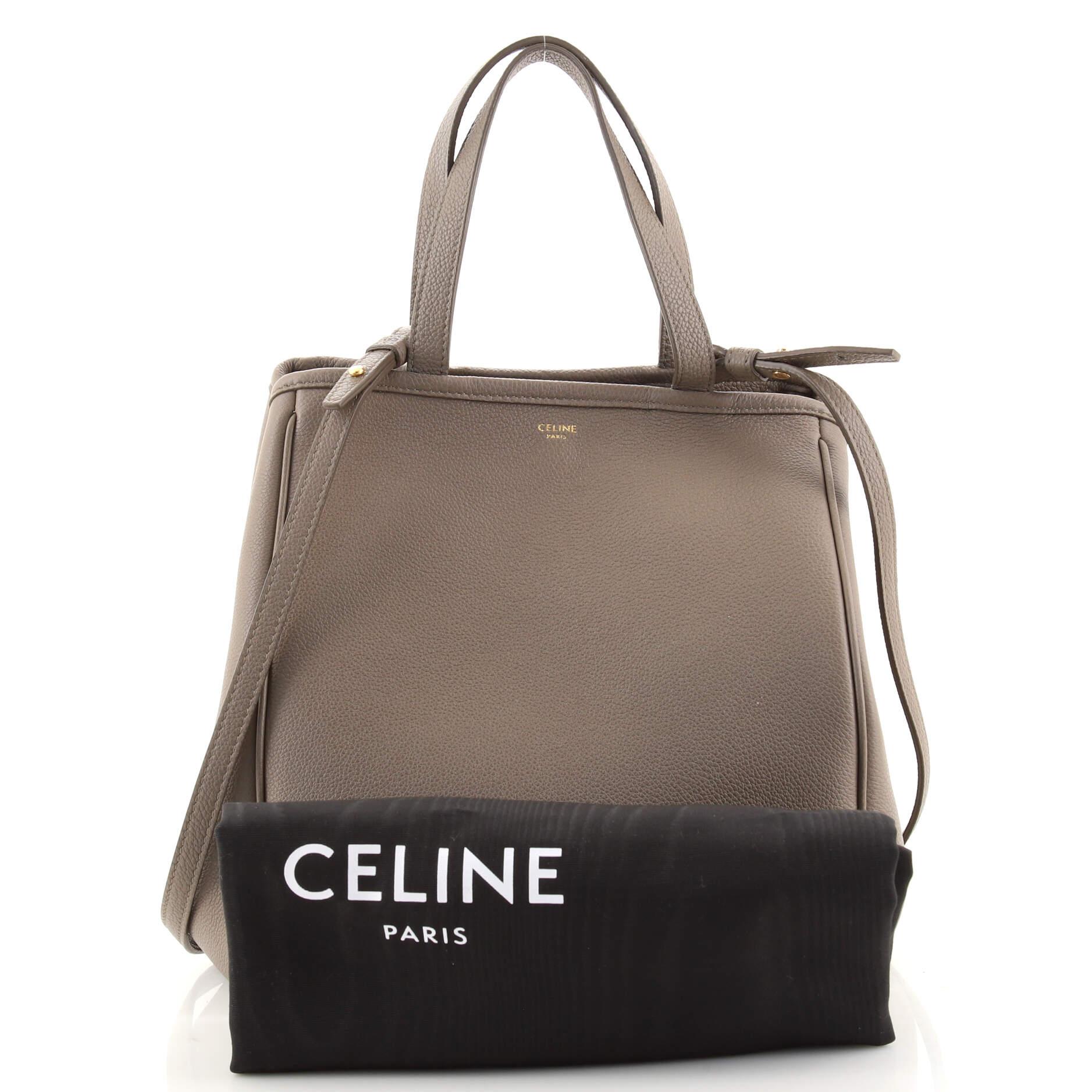 Celine Folded Cabas Leather Small at 1stDibs