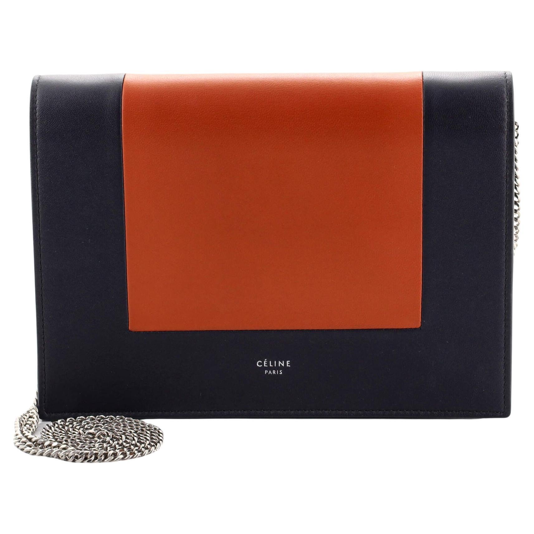 Celine Burgundy Leather Trotteur Clutch For Sale at 1stDibs | celine ...