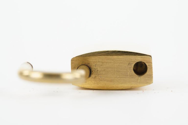 Céline Gold Padlock, Clochette and Key Set Lock Cadena 1cel426 For Sale ...