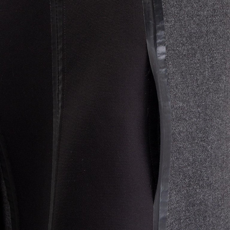 CELINE grey wool DOUBLE BREASTED Coat Jacket 40 M For Sale at 1stDibs ...